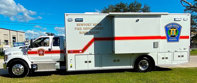 Bomb Squad Trucks │ EOD Vehicles │ Frontline Communications