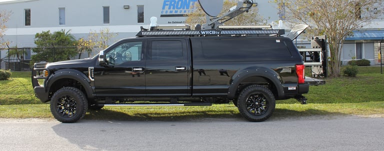 Broadcasting Trucks | News Vans | Frontline Communications