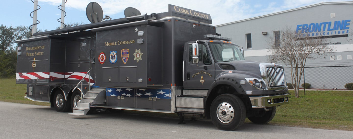 Mobile Command Vehicles | Frontline Communications